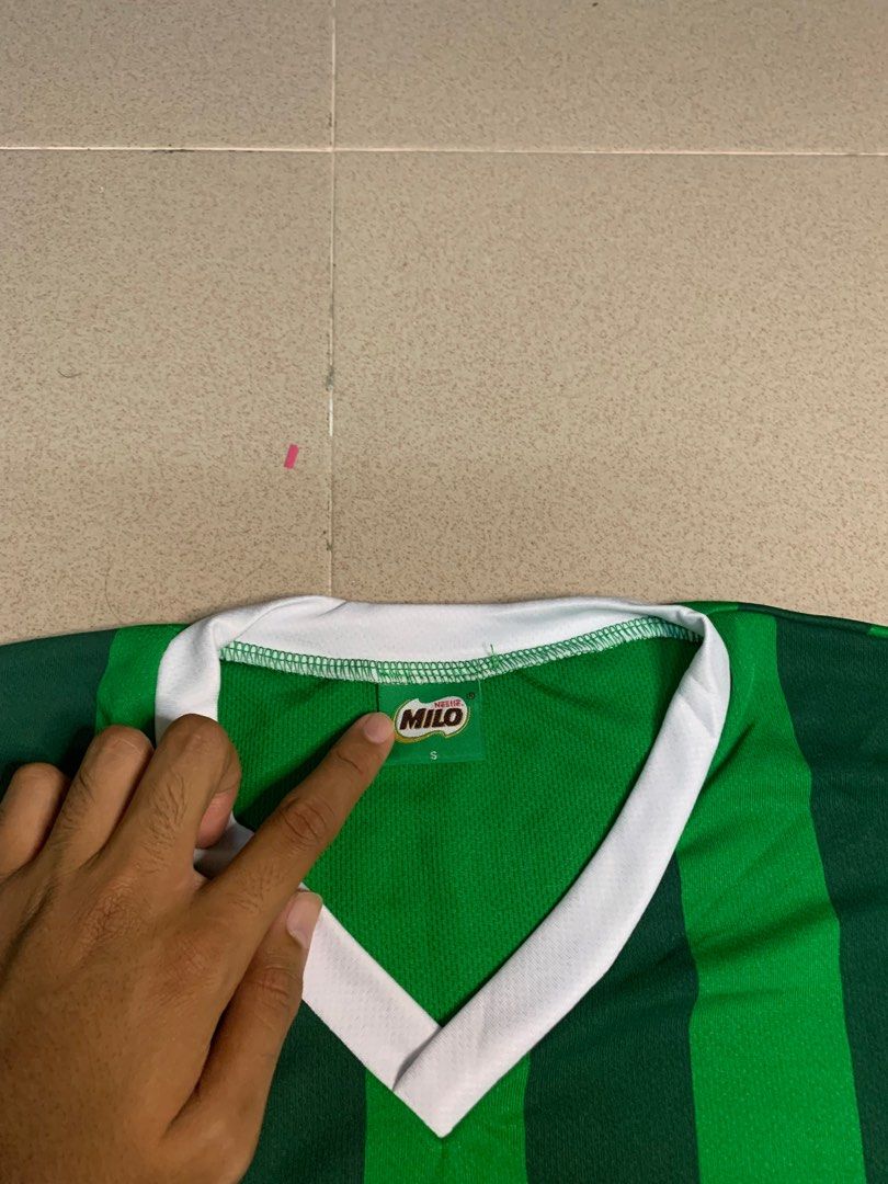 Vintage Jersey Milo, Men's Fashion, Tops & Sets, Tshirts & Polo Shirts ...