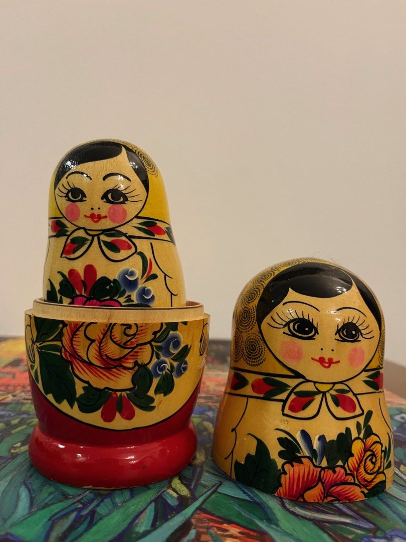 Vintage Wooden Russian Doll From Russia, Hobbies & Toys, Collectibles ...