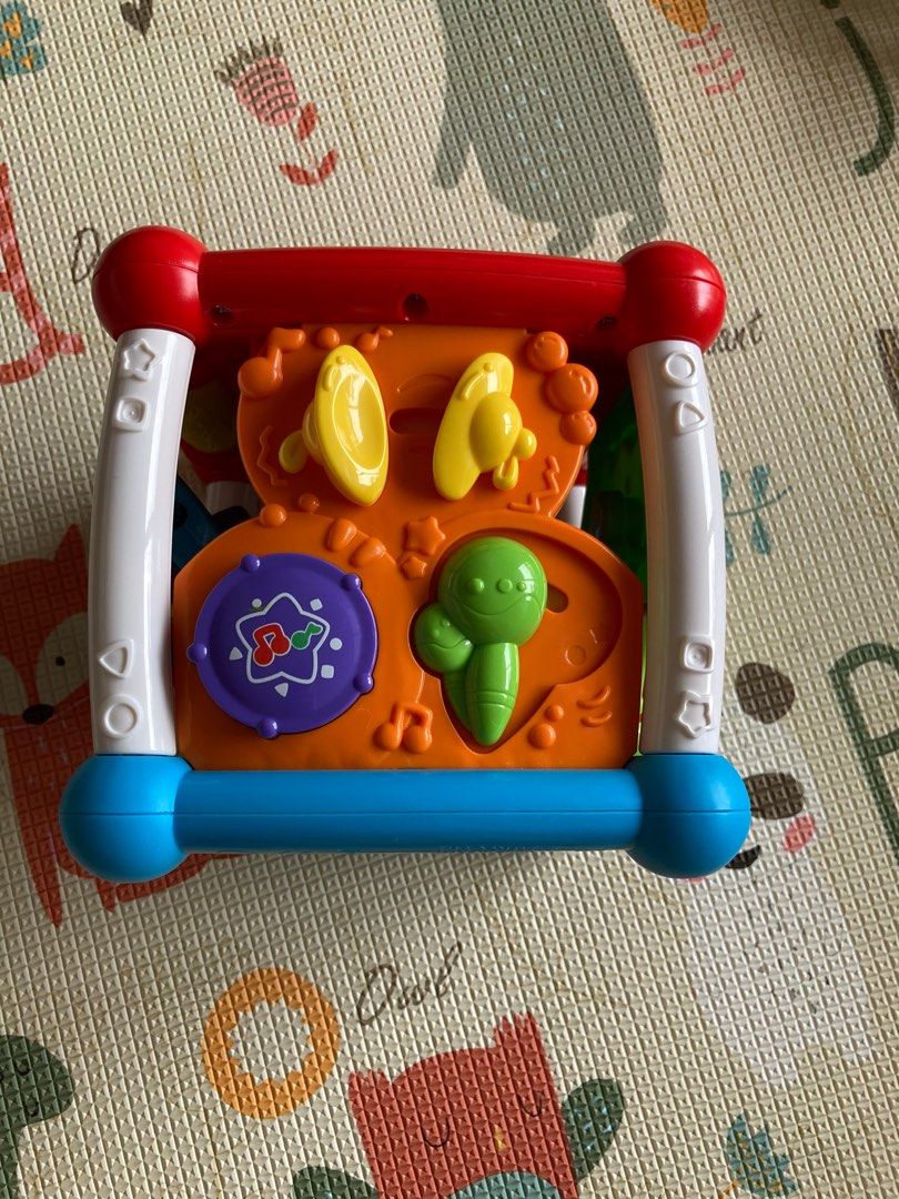 VTech Turn & Learn Cube, Babies & Kids, Infant Playtime on Carousell