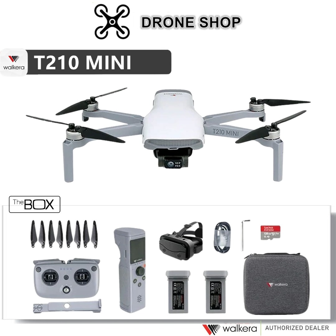 Walkera T210 Mini Drone 3-Axis Gimbal 4K HD Camera, Photography, Drones ...