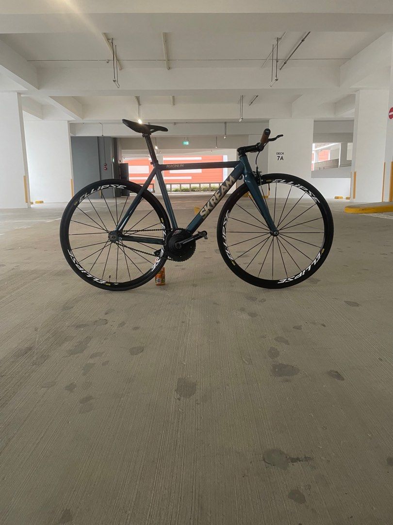 WTS mavic ellipse fixie fixed gear wheelset ws, Sports Equipment ...