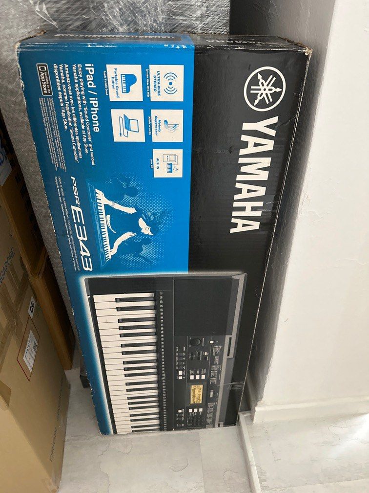 YAMAHA PSR-E343, Hobbies & Toys, Music & Media, Musical Instruments on ...