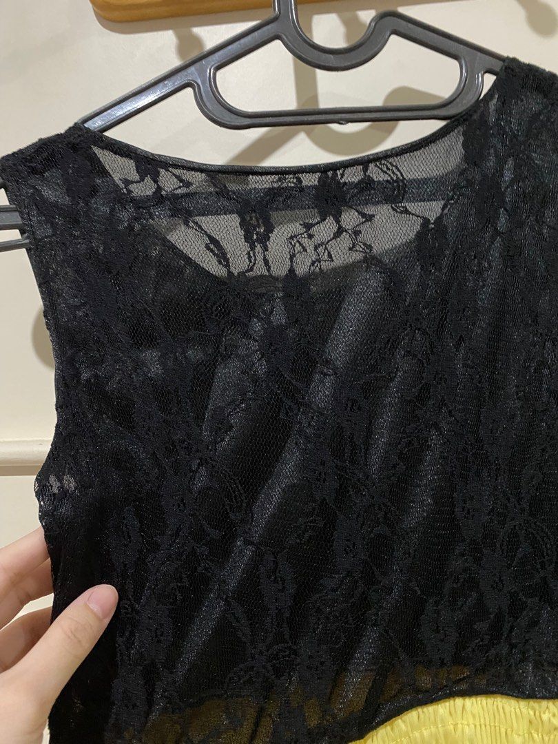 Yellow Dress / dress kuning / dress kondangan / baju wanita / baju cewe ...