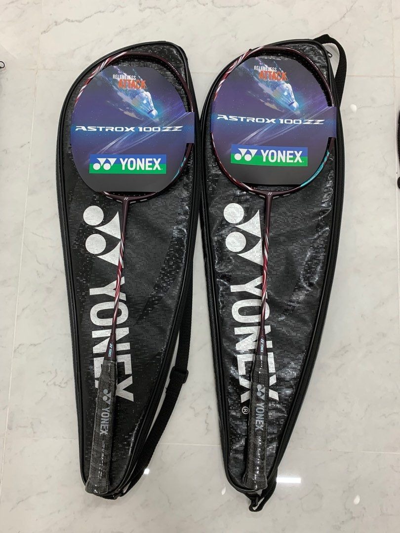 Yonex - Astrox 100ZZ Kurenai (4ug5) - Brand New Unstrung, Sports Equipment, Sports & Games ...