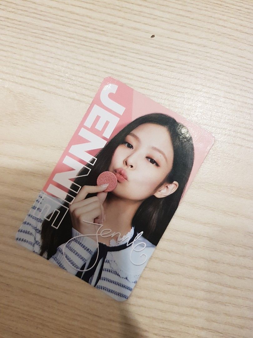 02 JENNIE (BLACKPINK X OREO), Hobbies & Toys, Memorabilia ...