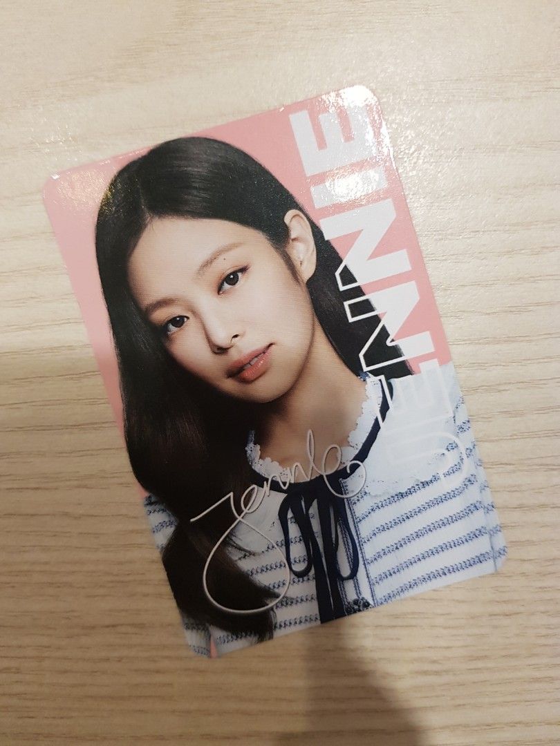 07 JENNIE (BLACKPINK X OREO) PC, Hobbies & Toys, Memorabilia ...