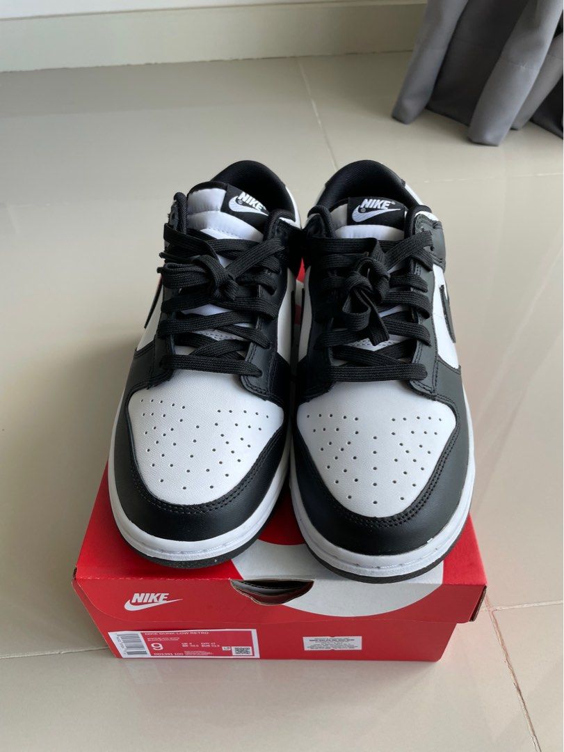 100% Authentic Nike Dunk Low Panda, Men's Fashion, Footwear, Sneakers ...