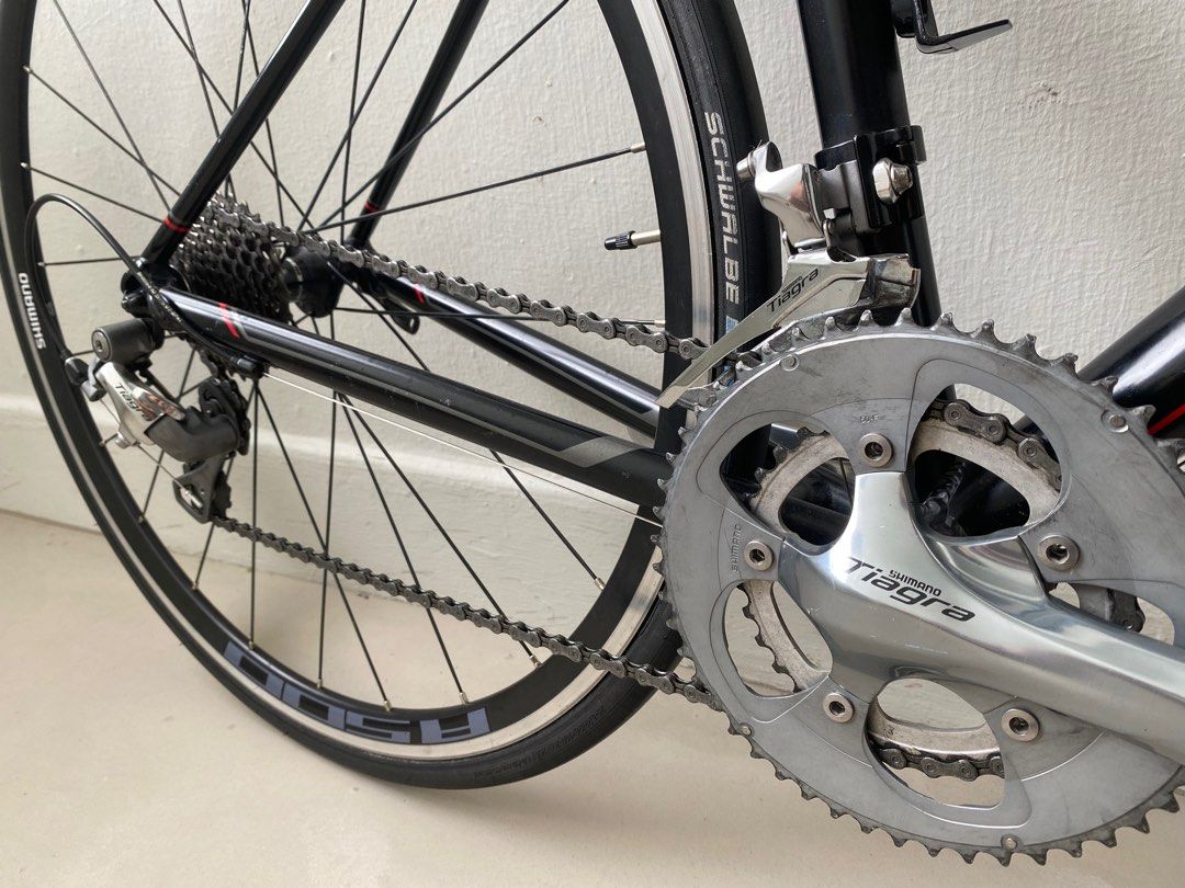 10 Speed Tiagra Polygon Helios C4 Road Bike, Sports Equipment, Bicycles ...