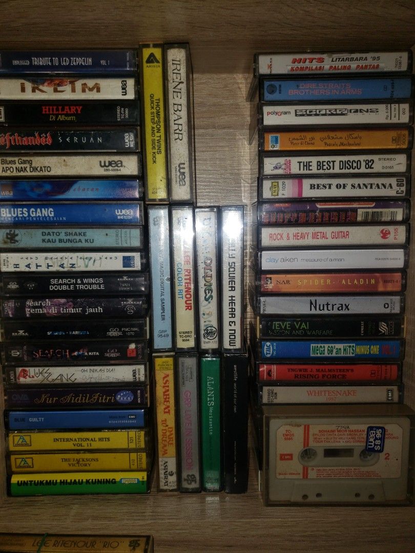 LEBIH 100 KASET [ cassette / kaset ] Pelbagai kaset / cassette ORIGINAL ...
