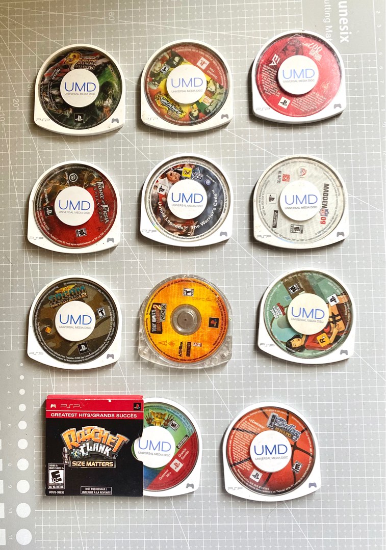 PSP UMD Games (11 pcs) on Carousell