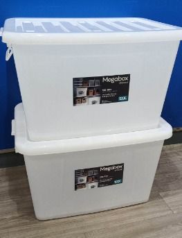 120L CLEAR STORAGE MEGABOX - To Sampaloc Manila, Furniture & Home ...