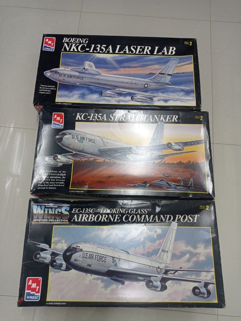 1/72 AMT Jet plane KC135, Hobbies & Toys, Toys & Games on Carousell