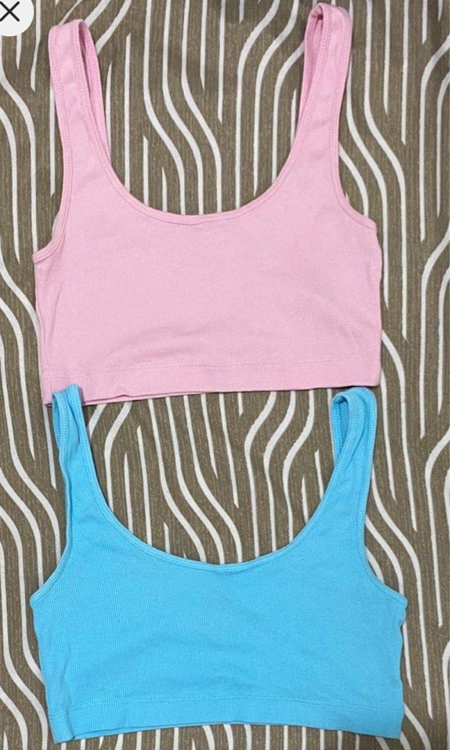 (1 for $3, both for $5) crop tops, Women's Fashion, Tops, Sleeveless on ...