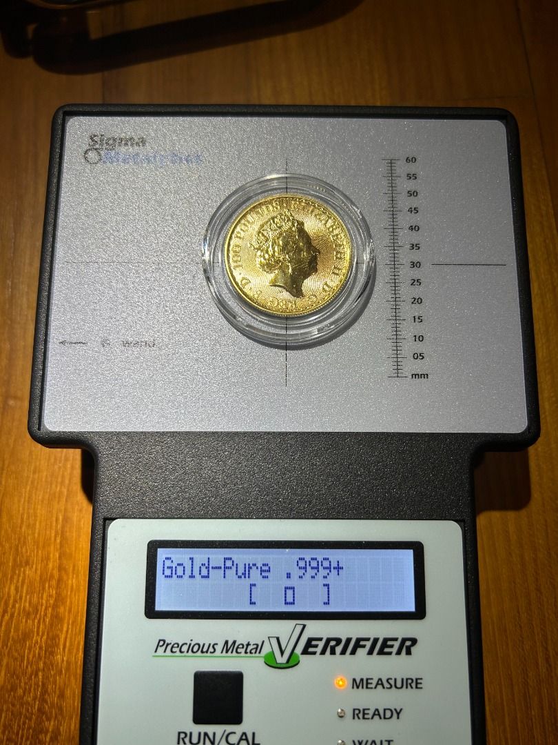 1oz (31.1g) 999.9 Gold Coin (UK Britannia 2021) Queen Elizabeth II ...