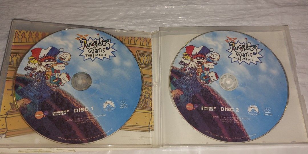 2001 Nickelodeon Rugrats In Paris The Movie Collectible Cartoons Movie ...