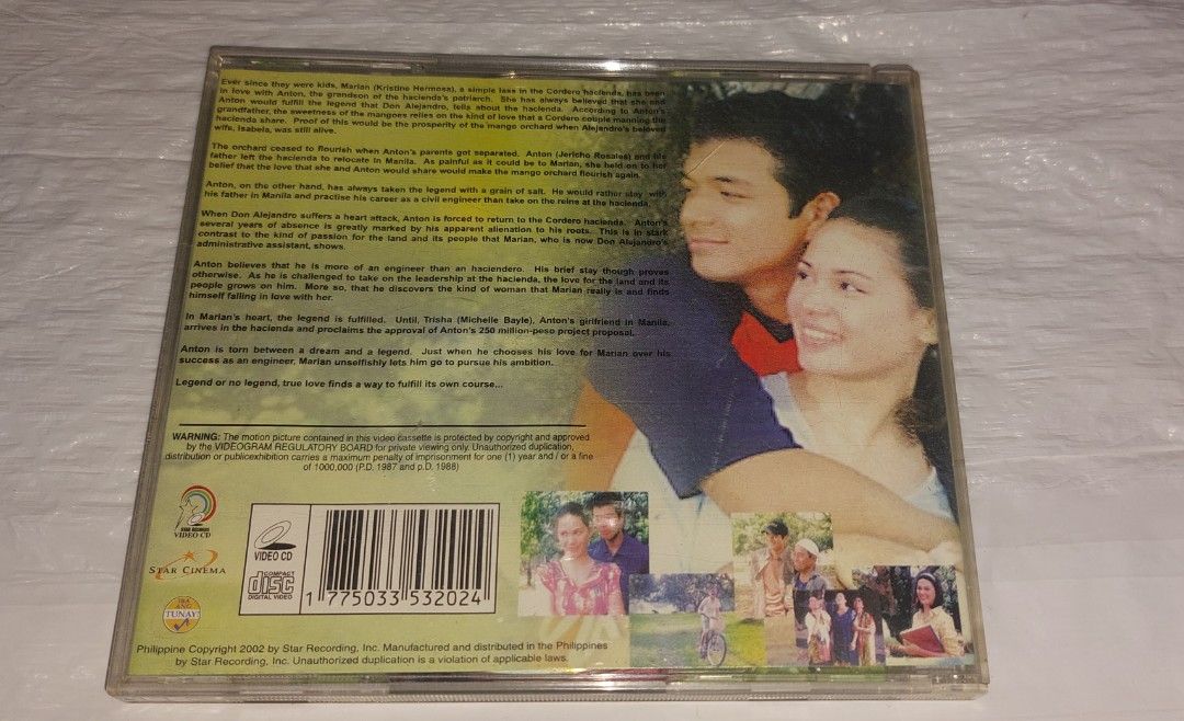 2002 ABS CBN Forevermore Jericho Rosales Kristine HermosaCollectible Filipino TV Series Film ...