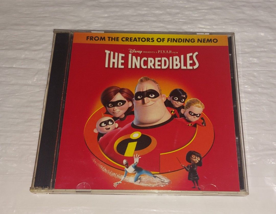 2005 Disney Pixar The IncrediblesCollectible Movie Film Video CD VCD ...
