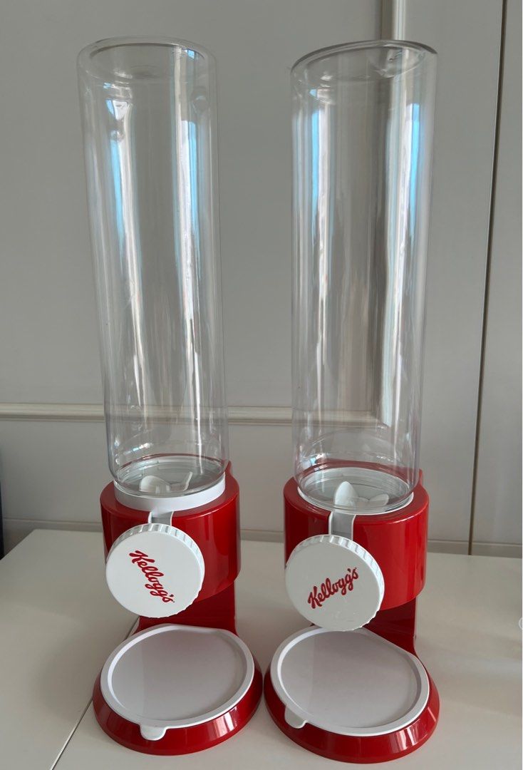 2 Kellogg’s cereal dispenser or candy dispenser, TV & Home Appliances, Kitchen Appliances, Other ...