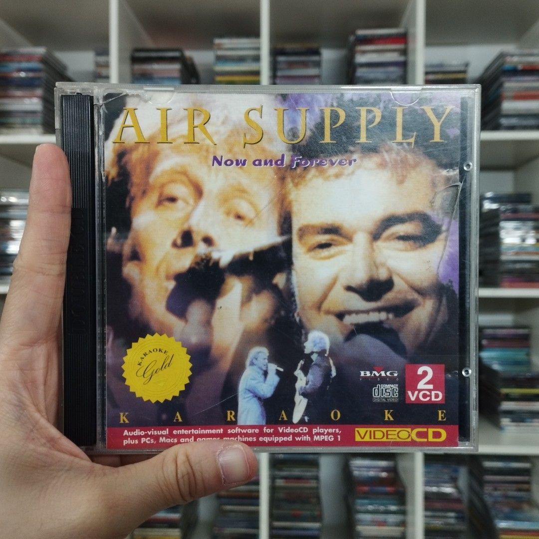 (2VCD) AIR SUPPLY - Now and Forever, Hobbies & Toys, Music & Media, CDs & DVDs on Carousell