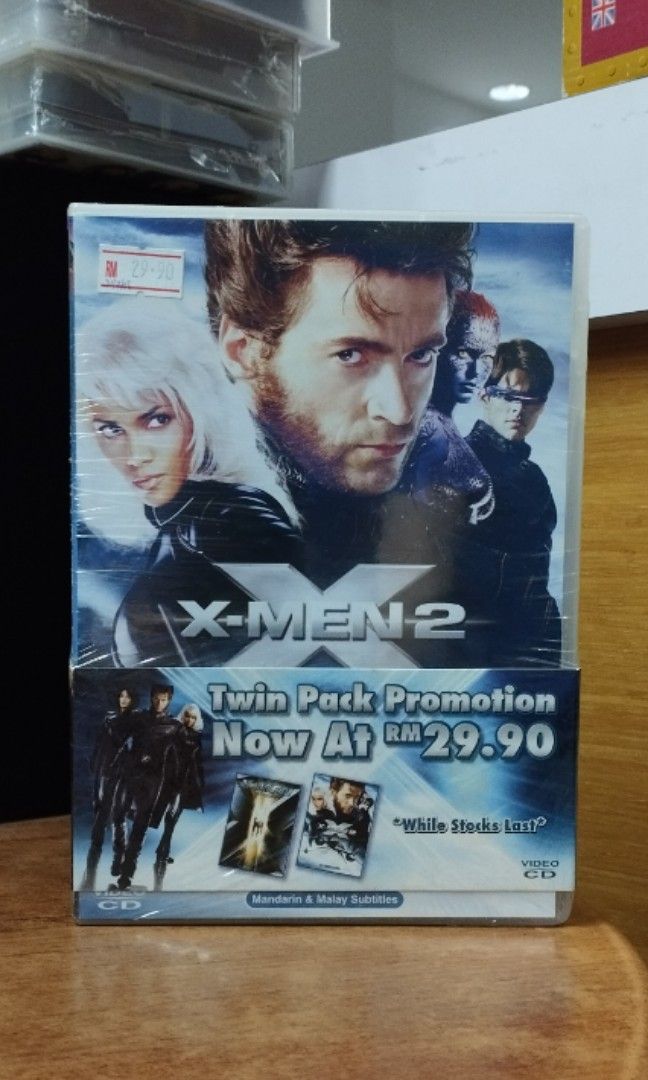 (2VCD) X-MEN Twin Pack, Hobbies & Toys, Music & Media, CDs & DVDs on Carousell