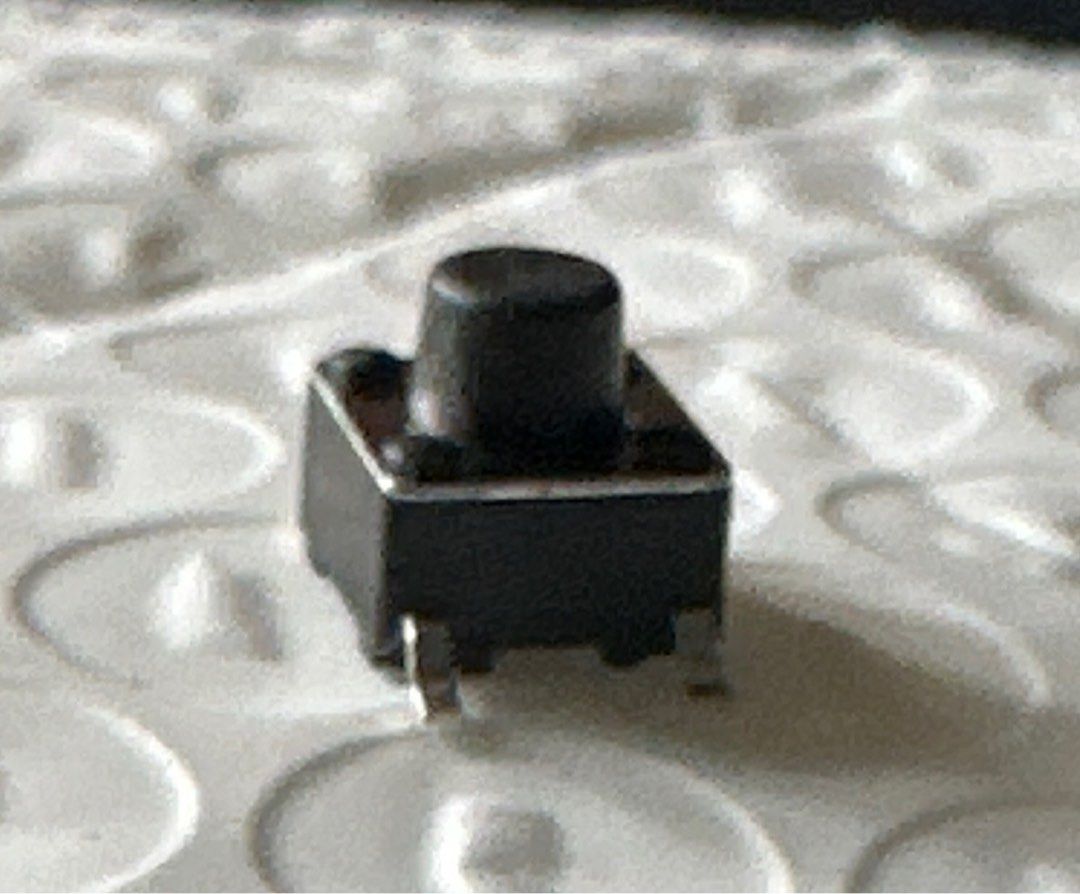 5pc Momentary Tactile Push Button Click Switch 6X6mm H=6mm 4Pin SMT PCB ...