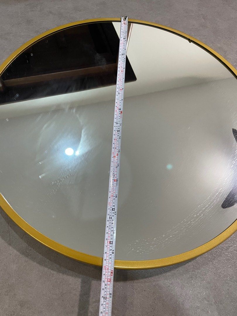60cm round mirror, Furniture & Home Living, Home Decor, Mirrors on ...