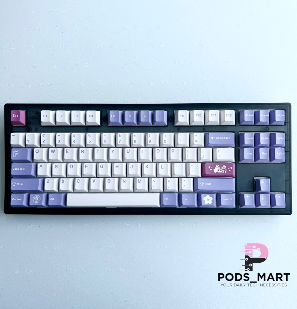 75% custom mechanical keyboard (Tuzi Keycaps), Computers & Tech, Parts & Accessories, Computer ...
