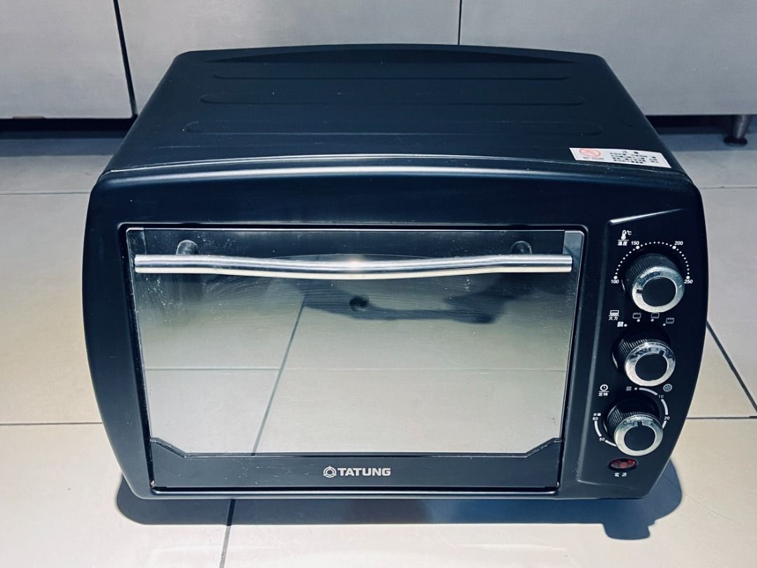 大同 23L 旋風電烤箱 TOT-2313A 不鏽鋼電熱管 具上烤、下烤、全烤加熱方式, 電視及其他電器 , 廚房用品, 烤箱與烤土司機在旋轉拍賣
