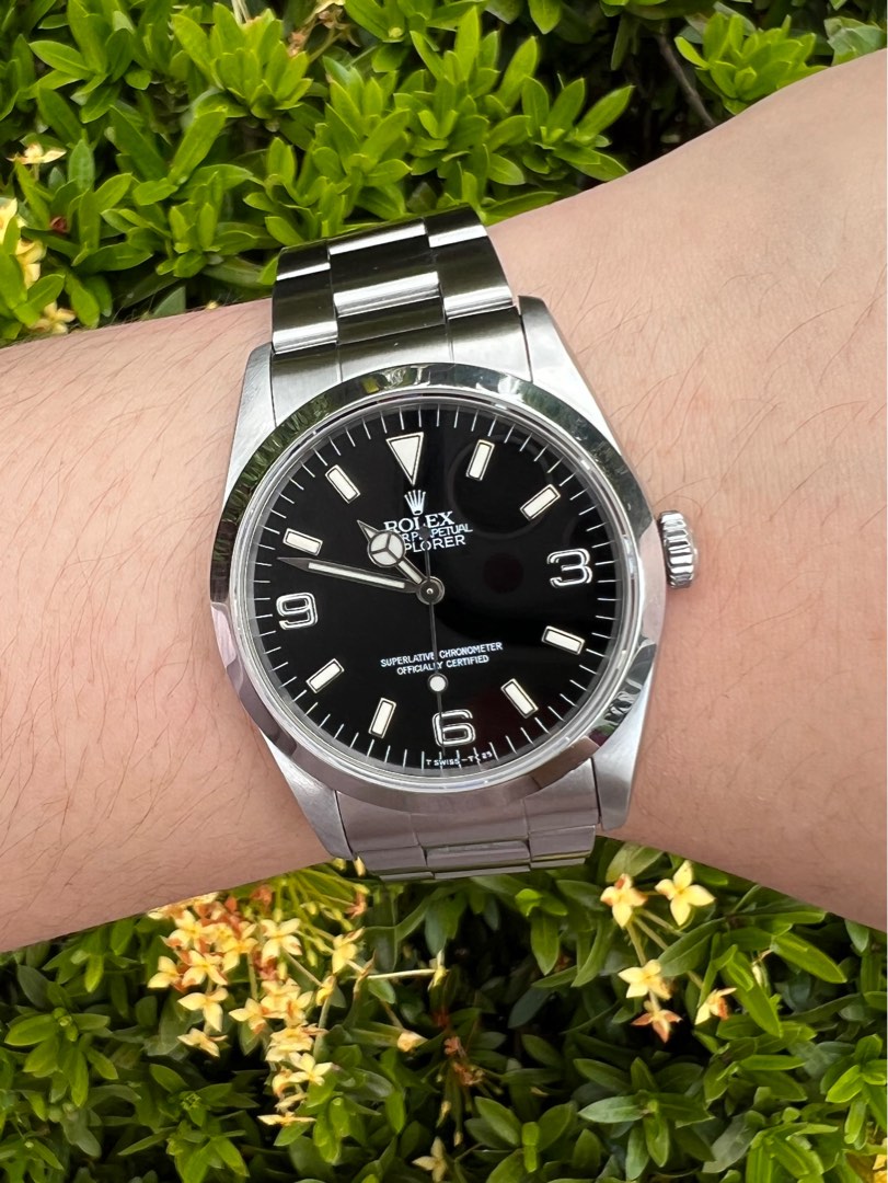 [ SOLD ] [ Spider Dial ] Rolex Explorer 1 ref. 14270 Tritium Patina ...
