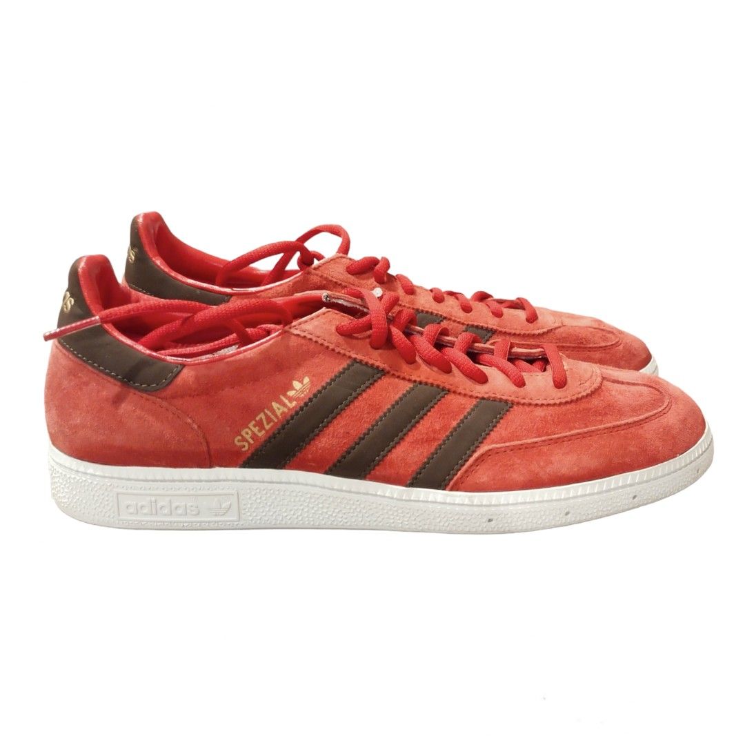 Adidas spezial red, Men's Fashion, Footwear, Sneakers on Carousell