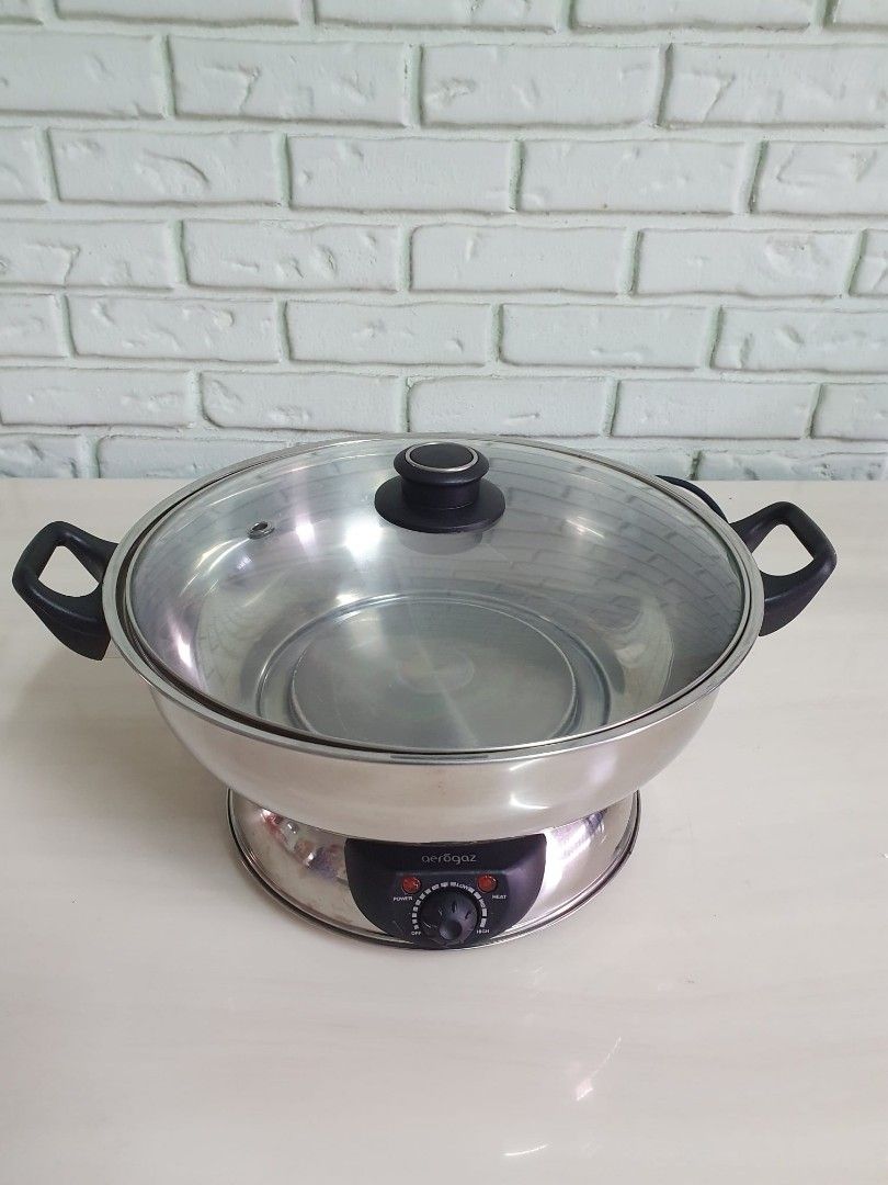 Aerogaz steamboat n multi cooker pot, TV & Home Appliances, Kitchen ...