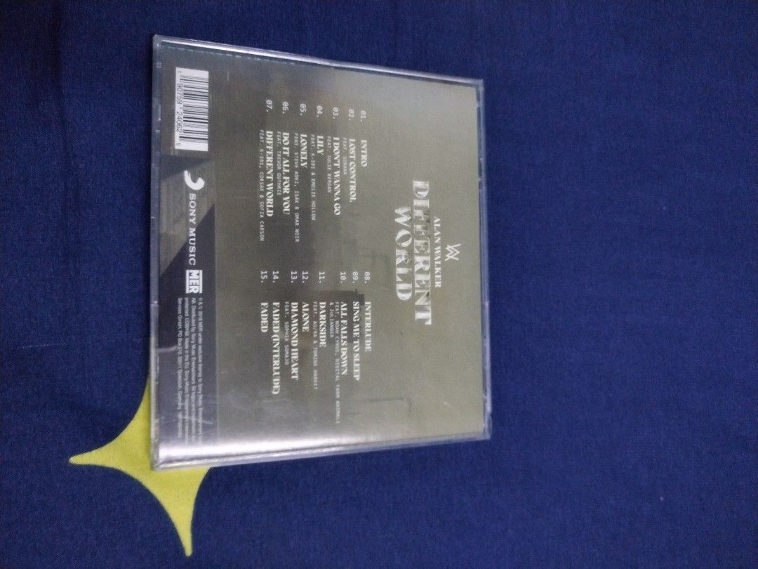 Alan Walker - Different World Album, Hobbies & Toys, Music & Media, CDs ...