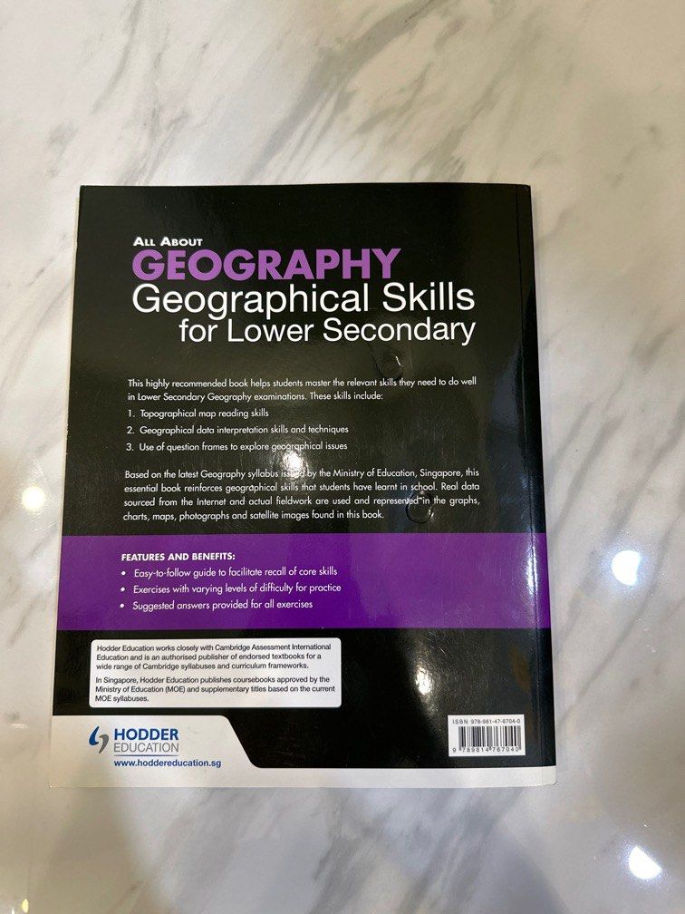 All About Geography Geographical Skills Lower Secondary, Hobbies & Toys, Books & Magazines ...