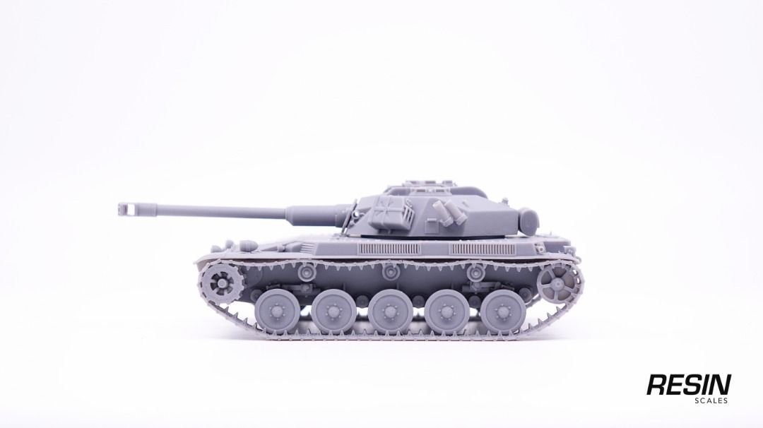 AMX ELC Bis 90mm France Tank 1/35 Scale Resin Kit, Hobbies & Toys, Toys ...