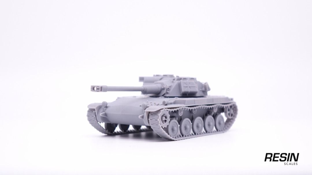 AMX ELC Bis 90mm France Tank 1/35 Scale Resin Kit, Hobbies & Toys, Toys ...
