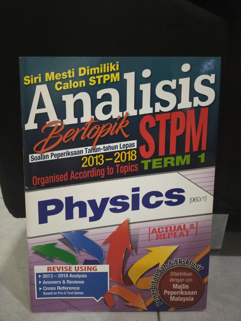 Analisis bertopik STPM TERM 1 Physics, Hobbies & Toys, Books & Magazines, Textbooks on Carousell
