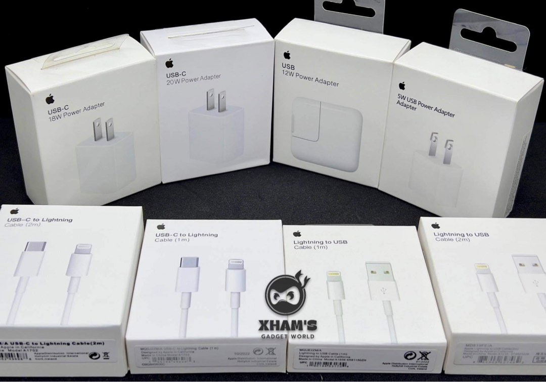 Apple iPhone iPad Adapter and Lightning Cable, Mobile Phones & Gadgets ...