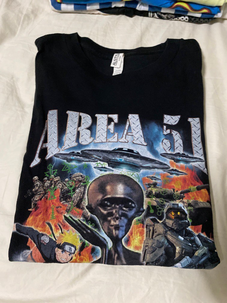 Area 51 Tee, Men's Fashion, Tops & Sets, Tshirts & Polo Shirts on Carousell