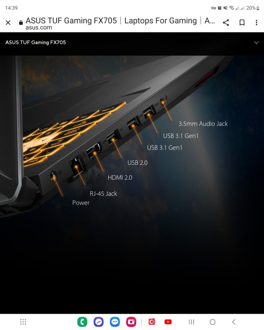 ASUS TUF ROG -FX705G Gaming Laptop ( 32G RAM, i7 8th gen), Computers & Tech, Laptops & Notebooks ...