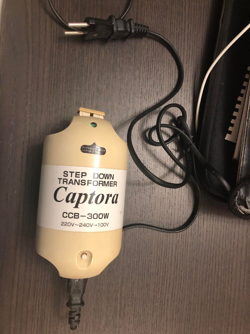 Authentic Captora 300W Step Down Transformer Converter 220V-240V to ...