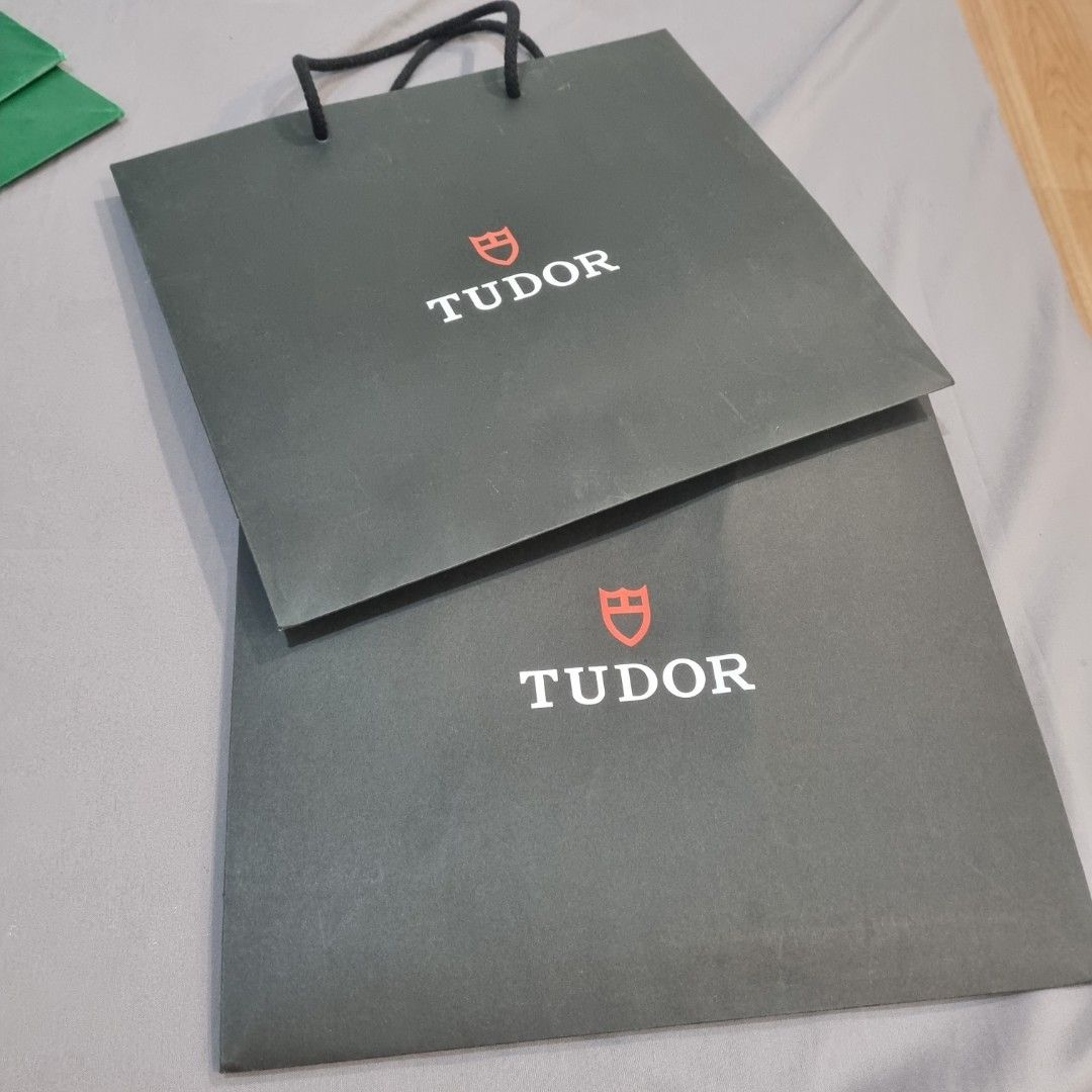 Authentic Tudor Paper Bag, Luxury, Watches on Carousell