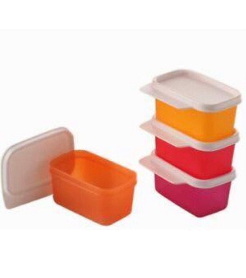 Authentic Tupperware Keep tab mini boxes/ storage boxes/ fridge/ nuts ...