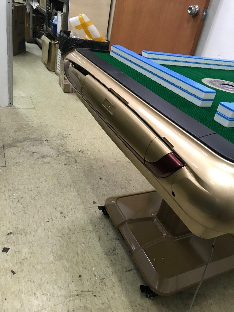 Auto mahjong table, Furniture & Home Living, Furniture, Tables & Sets ...