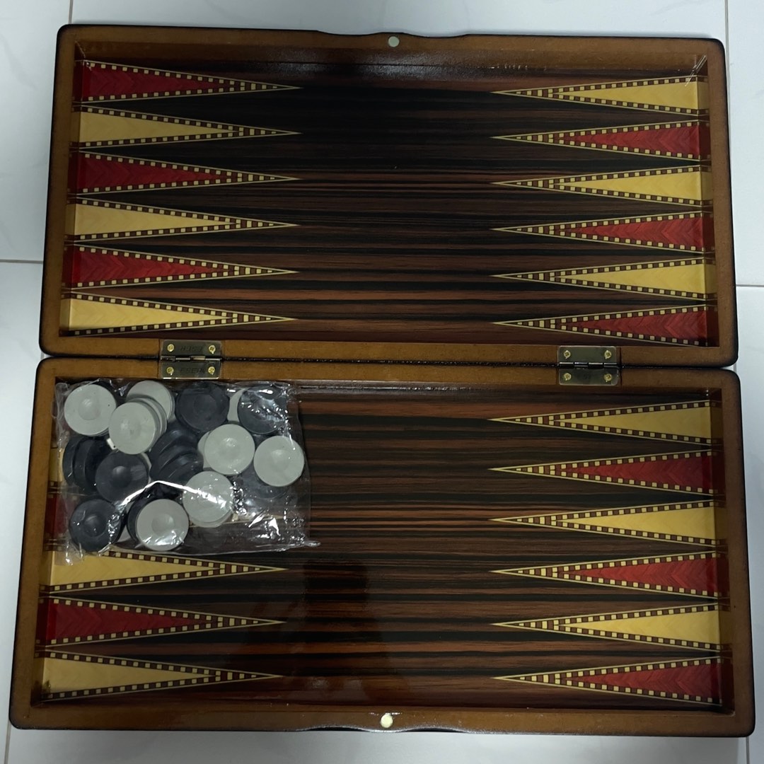 Backgammon (from Turkey), Hobbies & Toys, Toys & Games on Carousell