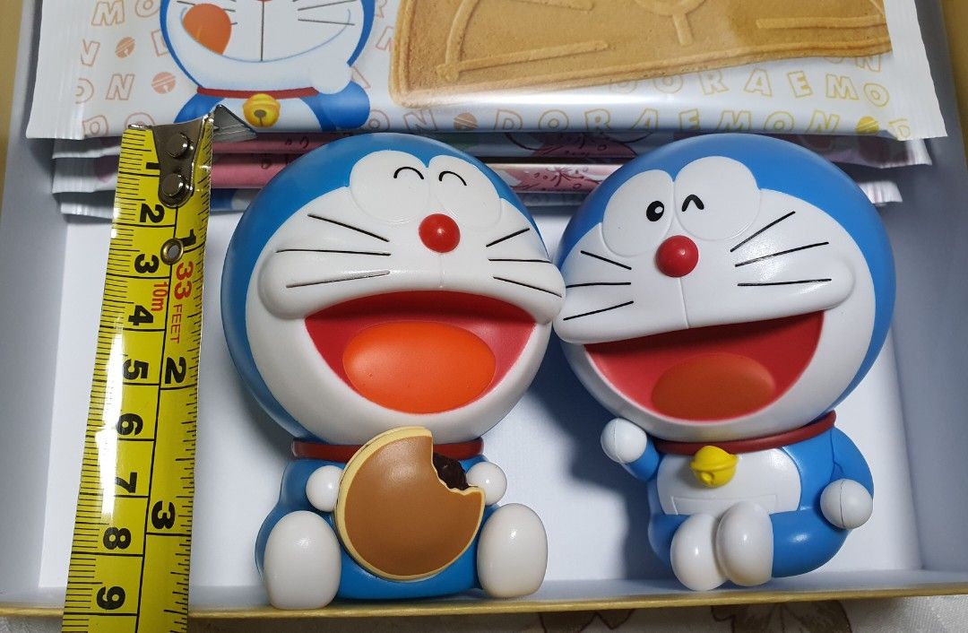 Bandai Doraemon big head figure dorayaki big smile 9cm, Hobbies & Toys ...