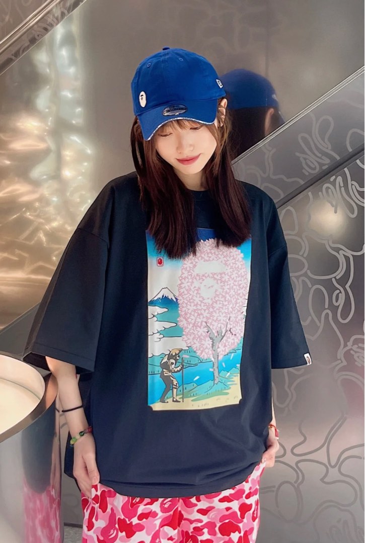 Bape Sakura Tee, Men's Fashion, Tops & Sets, Tshirts & Polo Shirts on Carousell