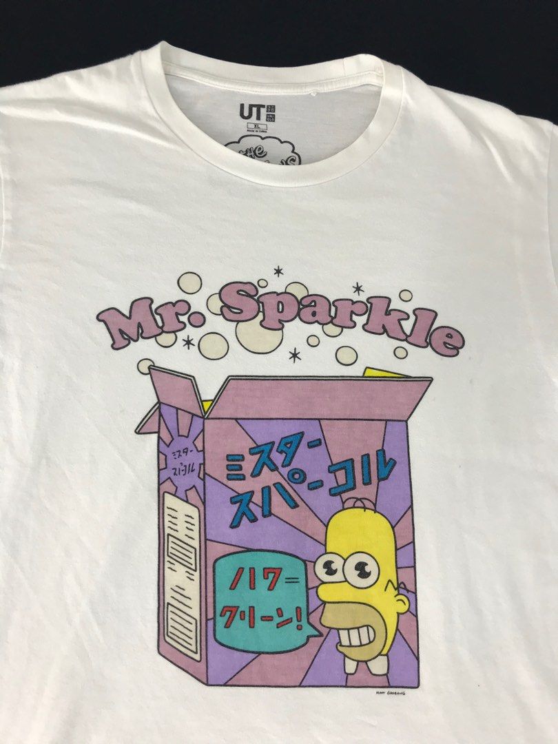 Bart Simpson Mark Grading Mr Spakle Tee Printed, Men's Fashion, Tops ...