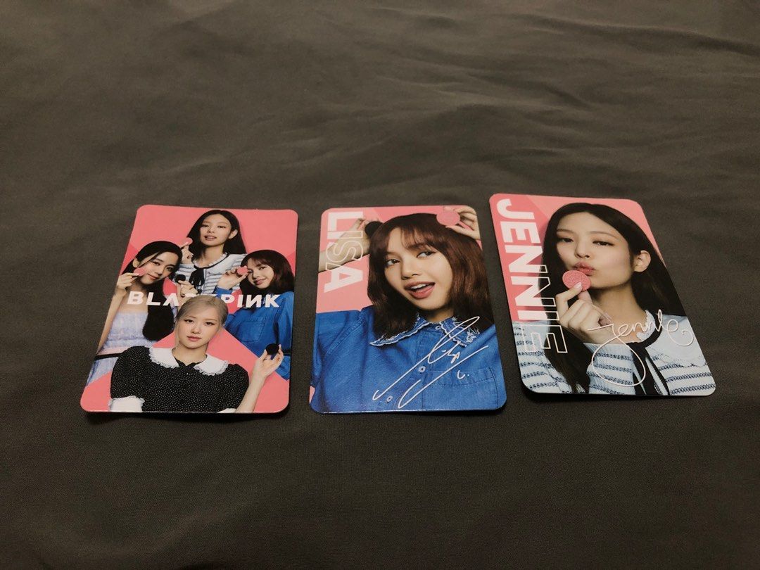 Blackpink Oreo Cards, Hobbies & Toys, Memorabilia & Collectibles, K ...