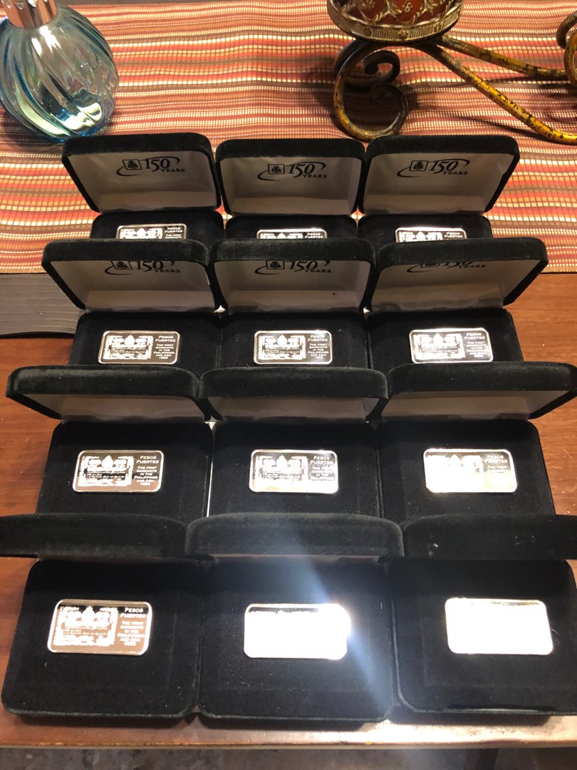 BPI Silver Ingot, Hobbies & Toys, Memorabilia & Collectibles, Currency ...