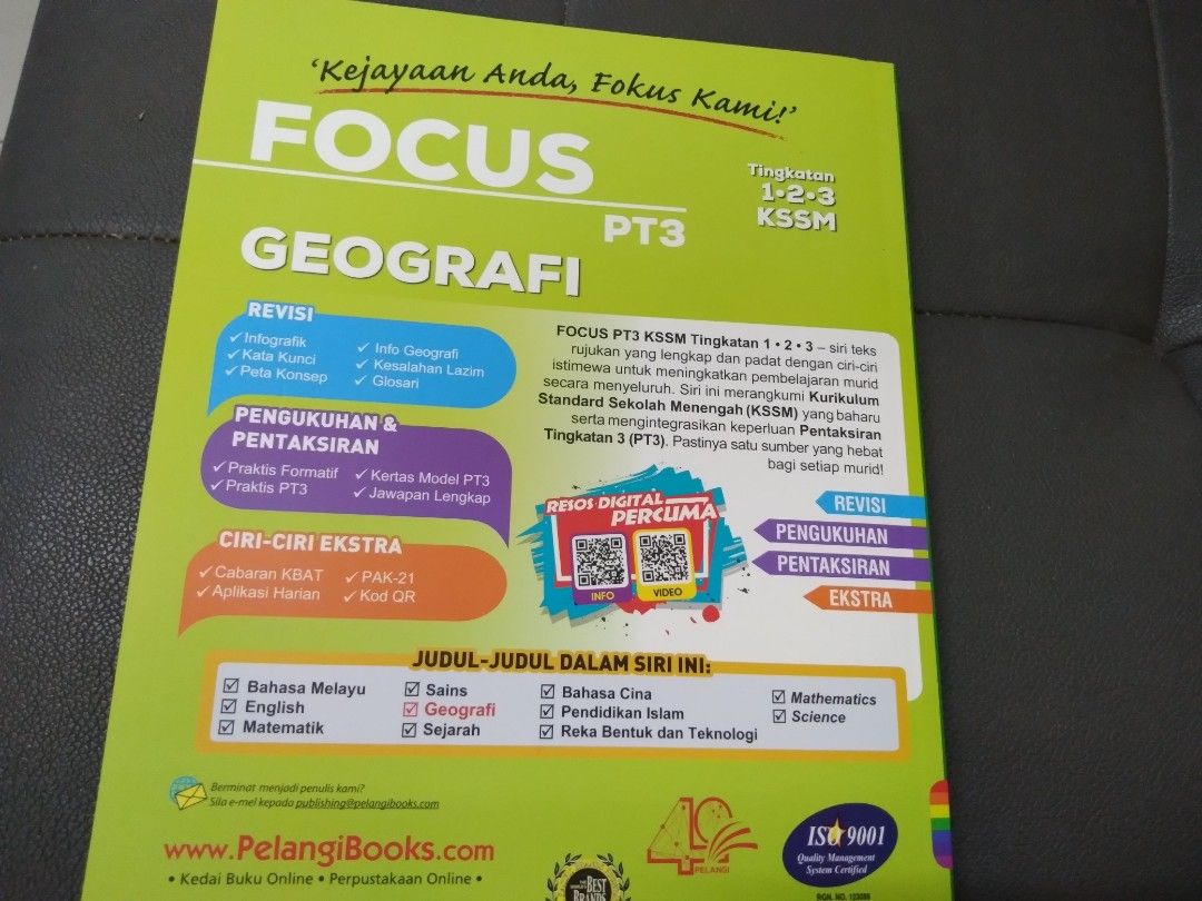 [BRAND NEW] FOCUS Geografi / Geography PT3 KSSM (Tingkatan 1,2,3 ...